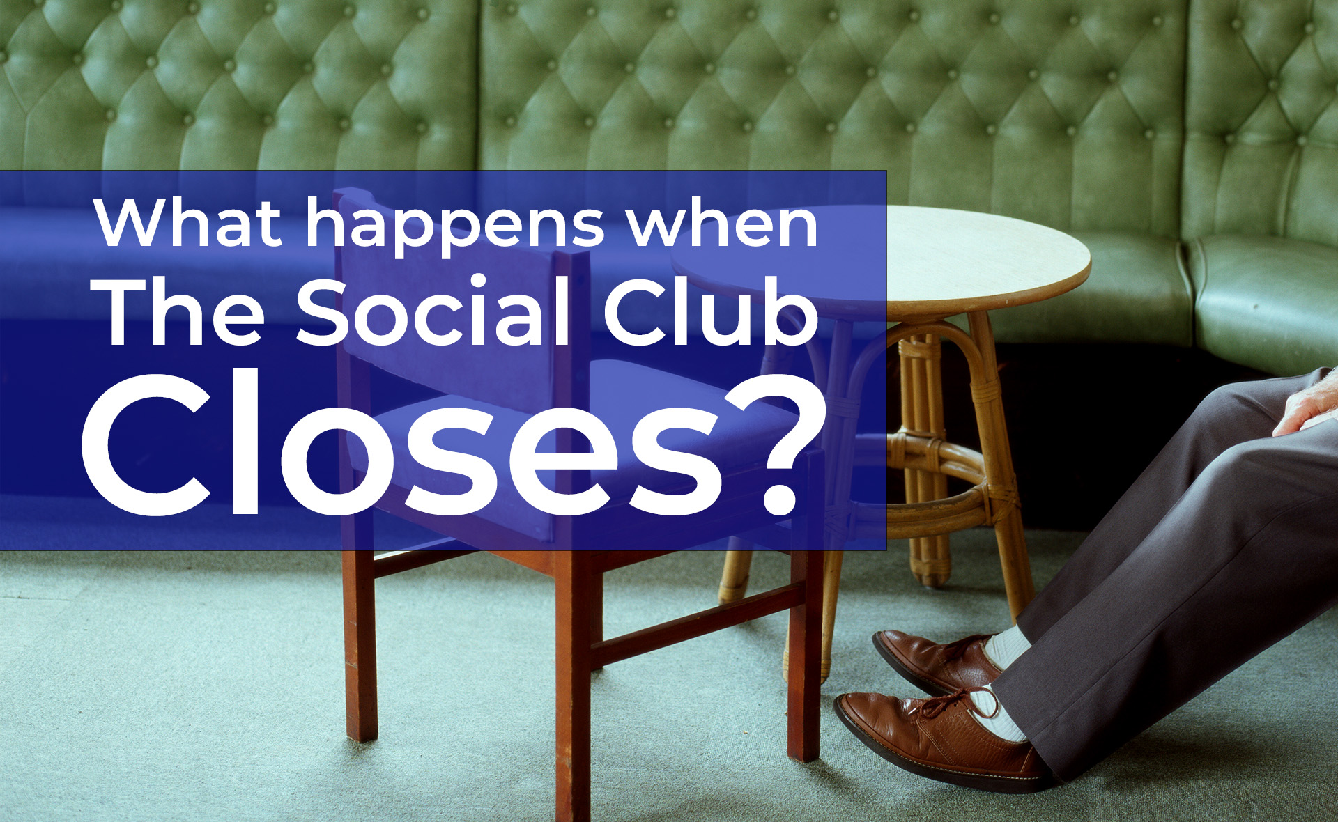 Insolvency for Societies – What Happens When the Social Club Needs to ...
